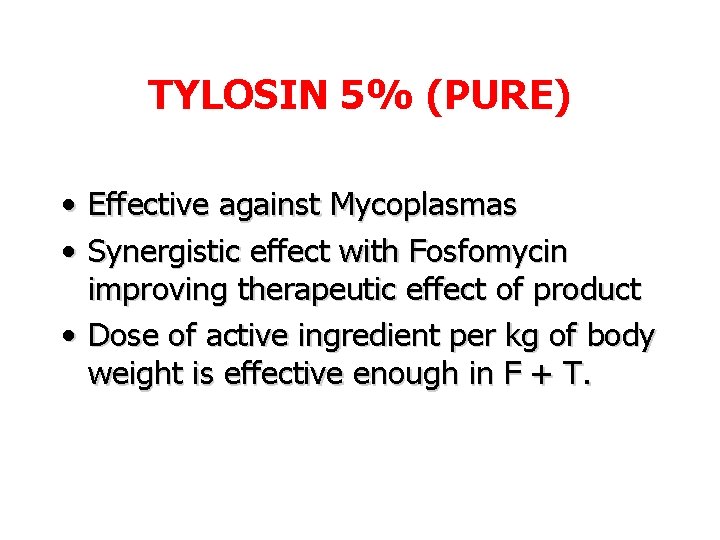 FOSBAC PLUS T FT IN BROILER PRODUCTION Technical