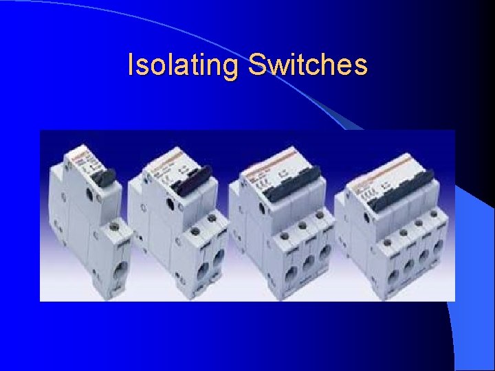 Terminal Connector CONTACTOR is a spring actuated mechanism