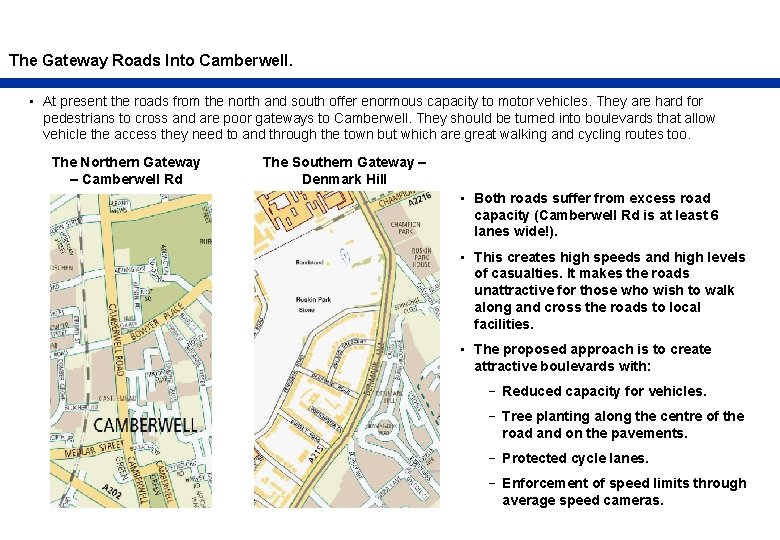 Vision For Camberwell Improving Streets and Public Spaces