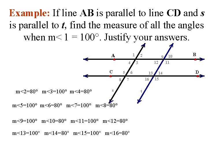 MCC 8 G 5 Angles and Parallel Lines
