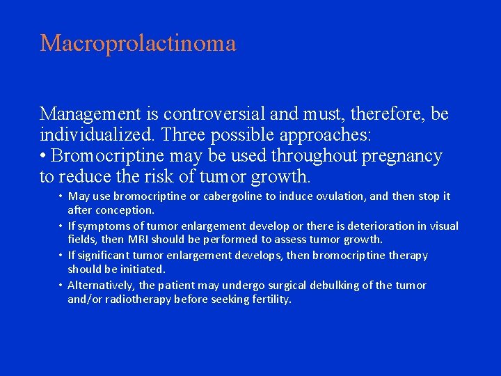 Pituitary Causes of female infertility By Dr Mohammad