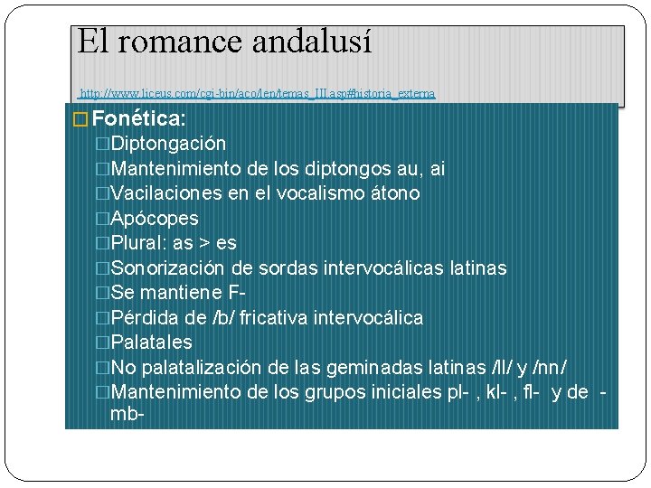 Bloque II Las lenguas en Hispania anteriores al