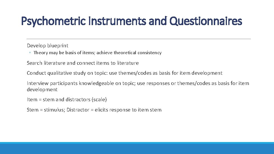 Instrumentation Overview Measuring Caring in Nursing Instrumentation ...