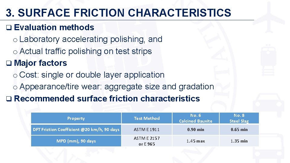 Friction Surface Treatment Selection Aggregate Properties Surface ...