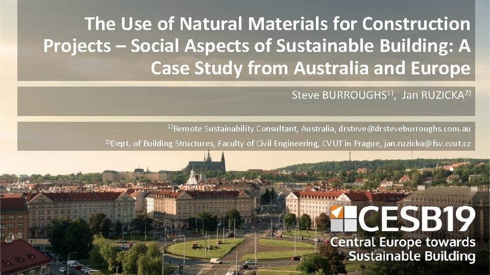 The Use of Natural Materials for Construction Projects