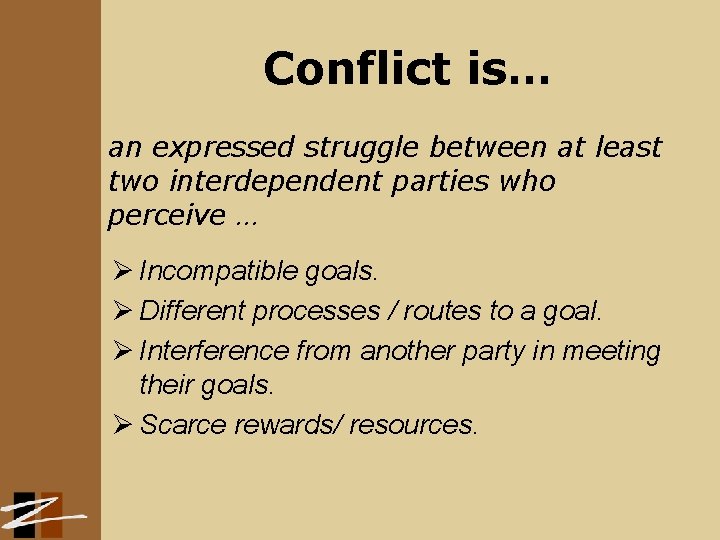 Critical Skills in Conflictual Communication Course Objectives Listen