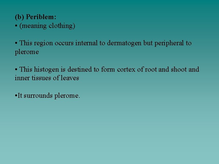 Theories of Shoot Apical Meristem Name of TeacherDr