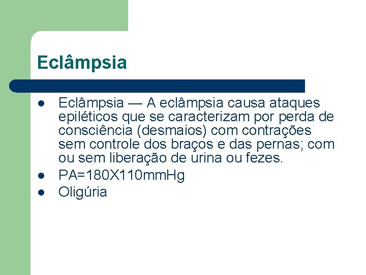 UNIVERSIDADE CASTELO BRANCO Toxemia gravdica Definio A toxemia