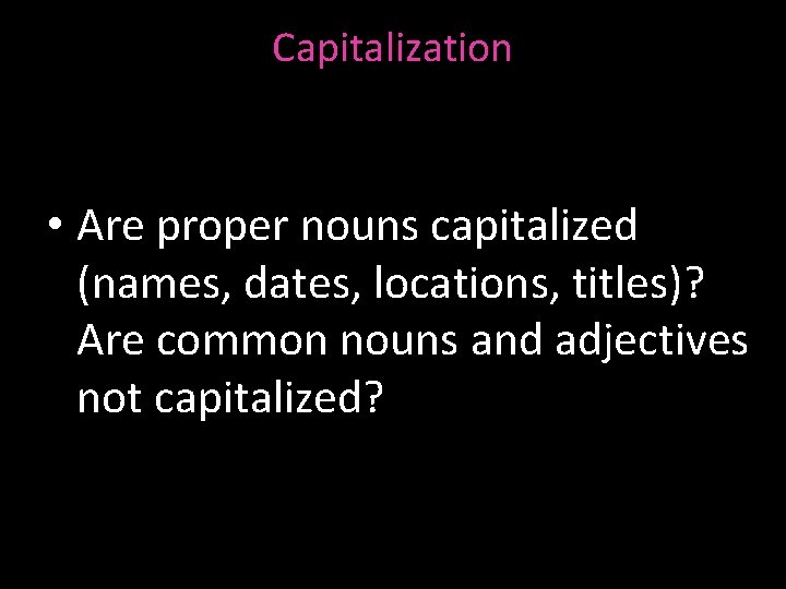 Revising The difference between the right and the