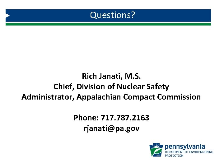 THREE MILE ISLAND TMI Unit 1 Possible Transition