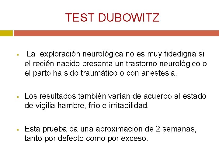 TEST DE VALORACION DEL RECIEN NACIDO ROGER O