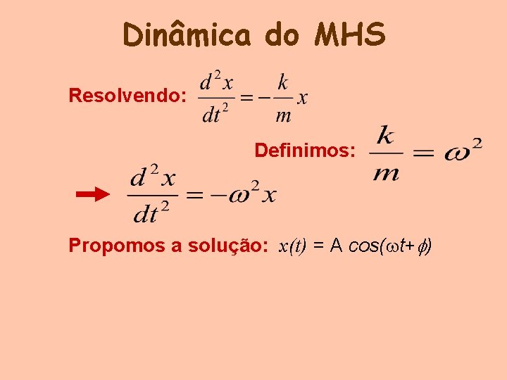Aula6 Oscilaes Plano de aula Movimento Harmnico Simples