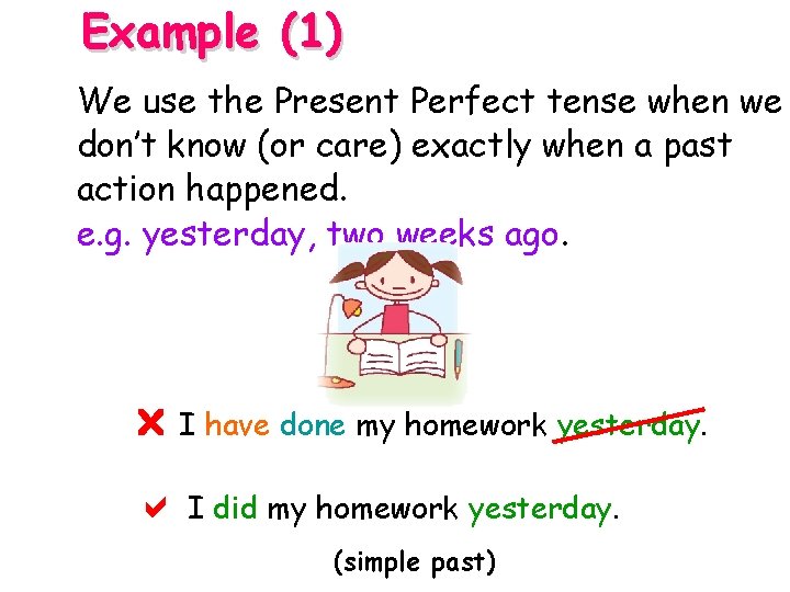 Present Perfect Tense When and how to use