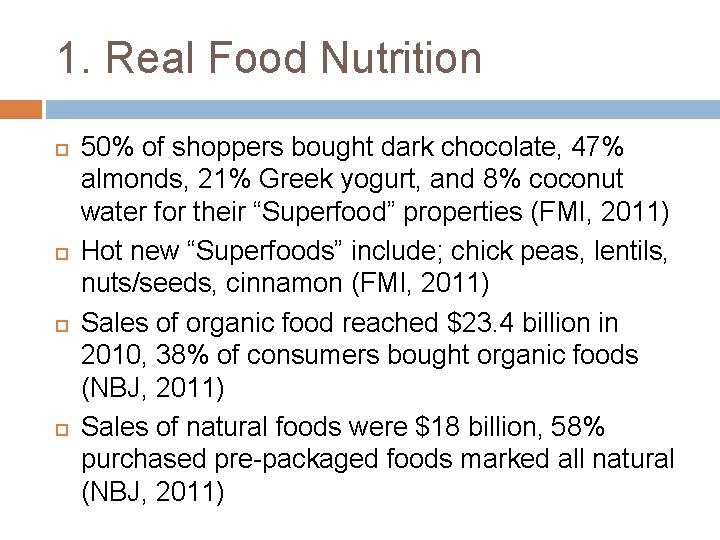 CURRENT FUNCTIONAL FOODS TRENDS Luke R Howard Ph