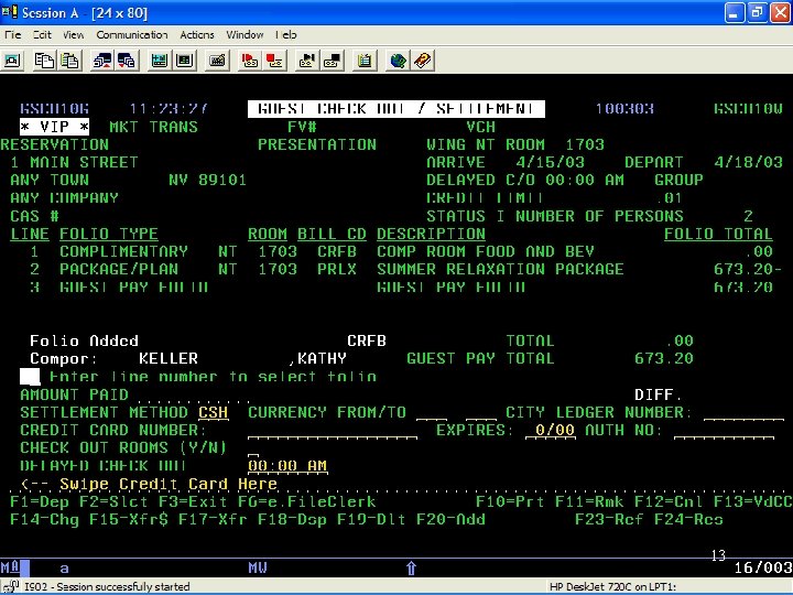 Overview of Hotel Systems Pearl Brewer Ph D