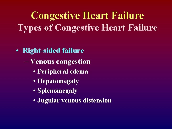 Congestive Heart Failure Congestive Heart Failure Definition Impaired