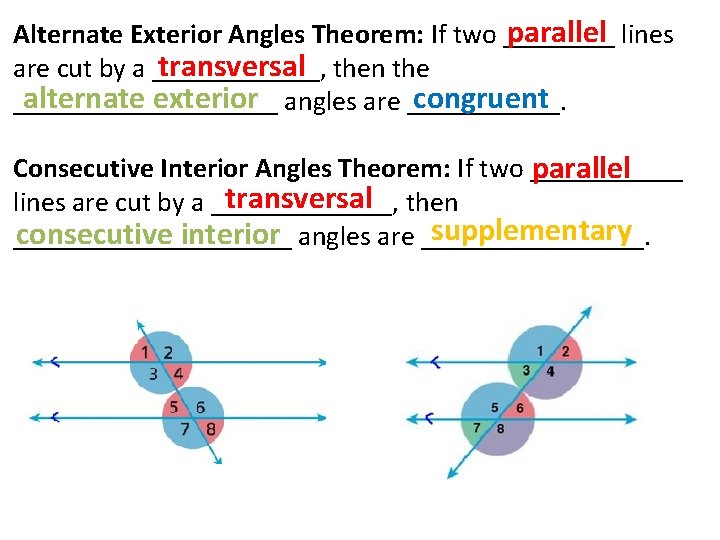 1026 Apply anglepair theorems from properties of parallel