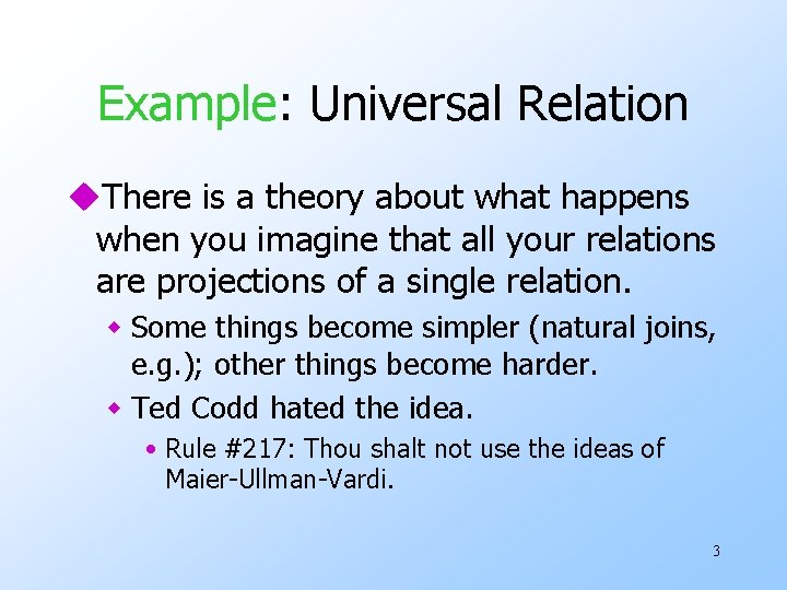 What Happened to Theory Anyway Role of Theory