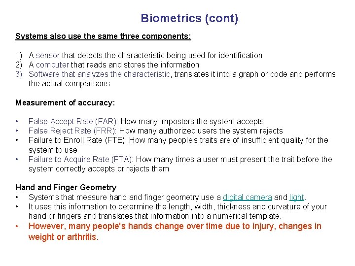 Biometrics U S Government Site Intro Layered vs