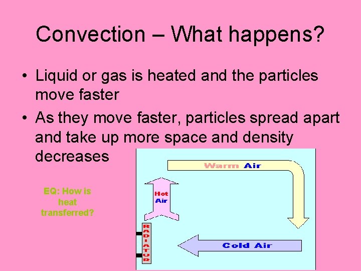 Convection Currents and the Mantle EQ How is