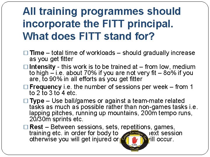 Planning The Season Periodisation How to Plan your