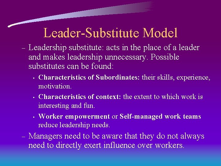 Leadership Is it important to have good leaders