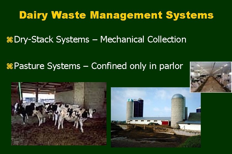 Manure Handling Systems Composting Options Teresa Dvorak Livestock