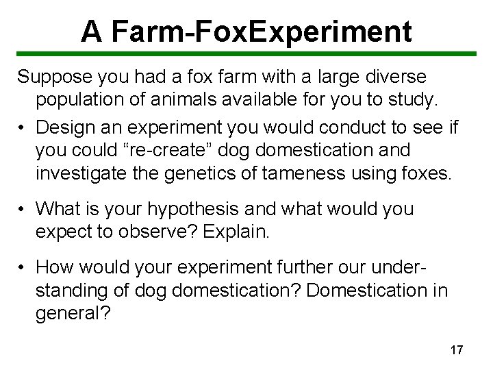 Breeding Belyaevs Pets Domestication Evolution and the FarmFox