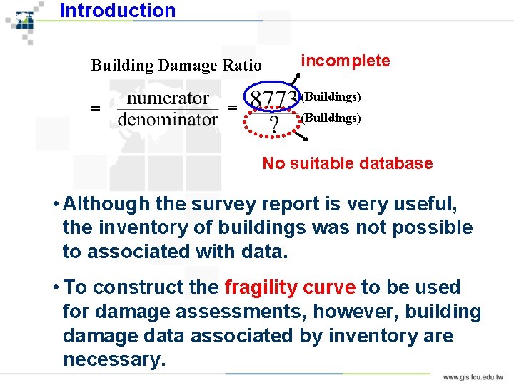 Development of Hazard Damaged Buildings Model by ChiChi