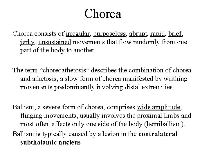 Management of Movement disorders other than Parkinson Mohammed