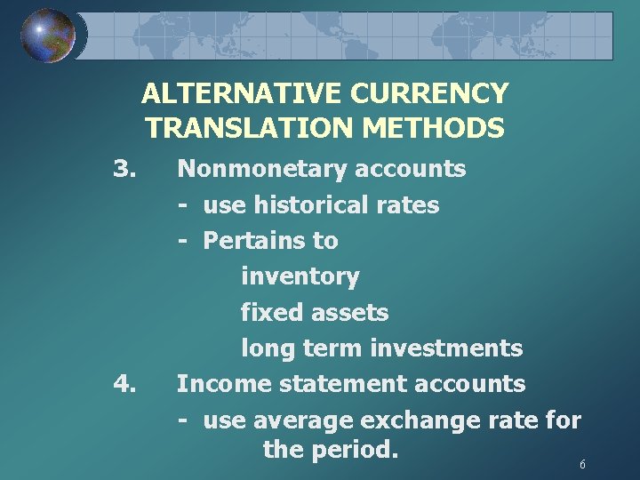 Measuring Accounting Exposure Chapter 9 1 PART I