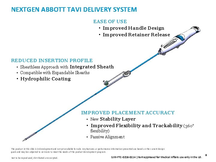 2018 GLOBAL PORTICO PROGRAM UPDATE Portico Transcatheter Aortic