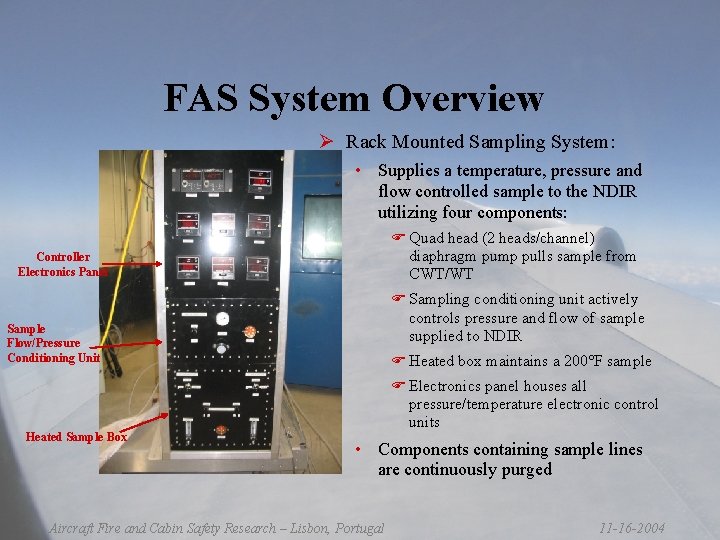 InFlight Fuel Tank Flammability Testing Steve Summer Project