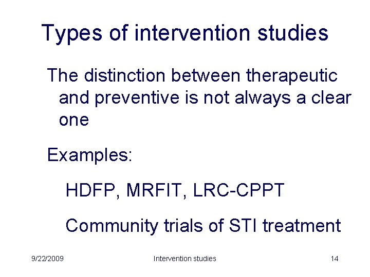 Principles of Epidemiology for Public Health EPID 600