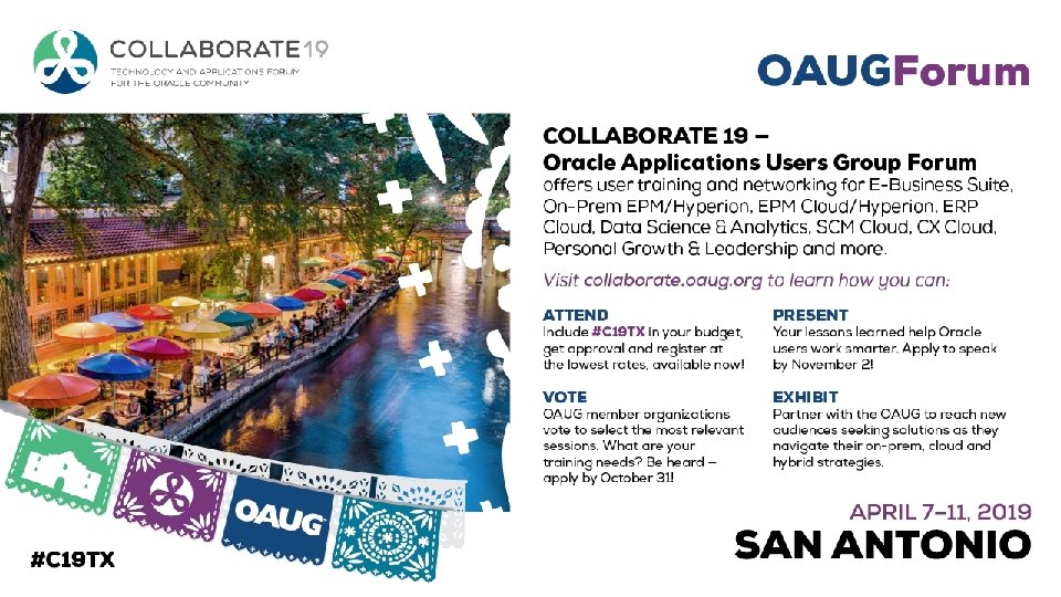 OAUG Public Sector Special Interest Group Meeting Presenters