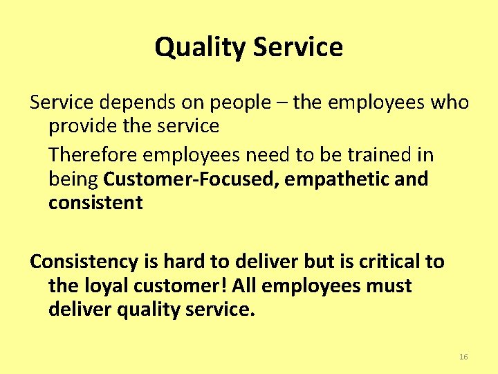 Service The Heart of Hospitality Principles of Hospitality