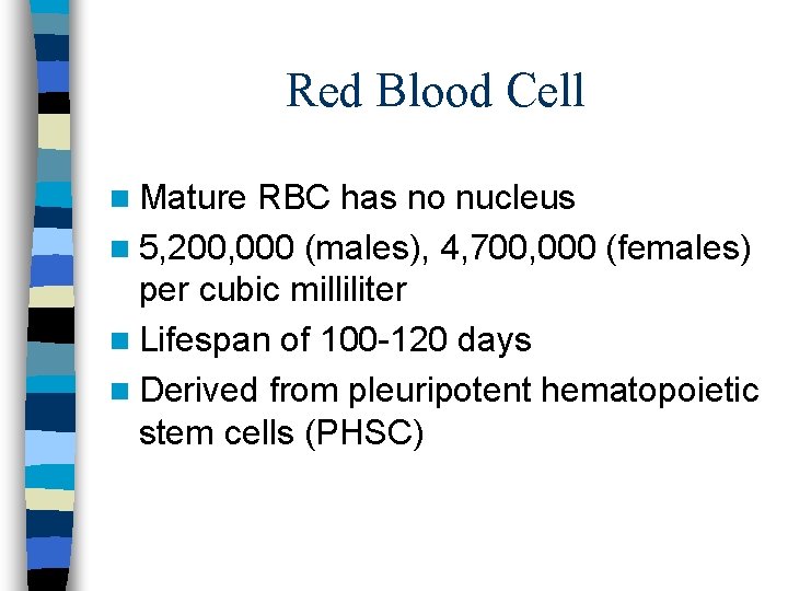 Hematology Physiology 1 Erythropoiesis Brenda Beckett PA C