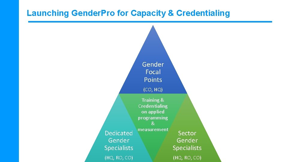 UNICEF Gender Action Plan 2018 2021 Working Draft