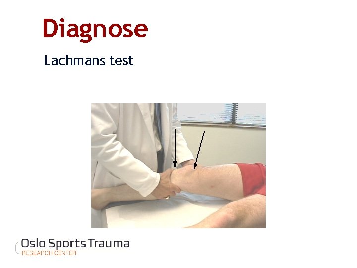 Behandling av ACL skader John Magne Hoseth M