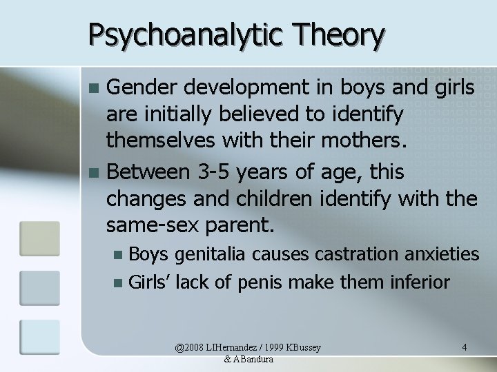 GENDER THEORIES Perspectives and Models 2008 LIHernandez 1999