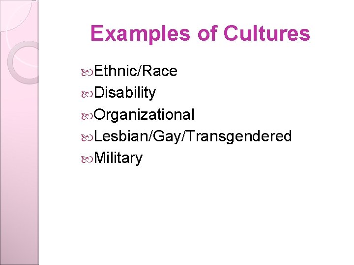CULTURAL DIVERSITY Circle of connected hands of different