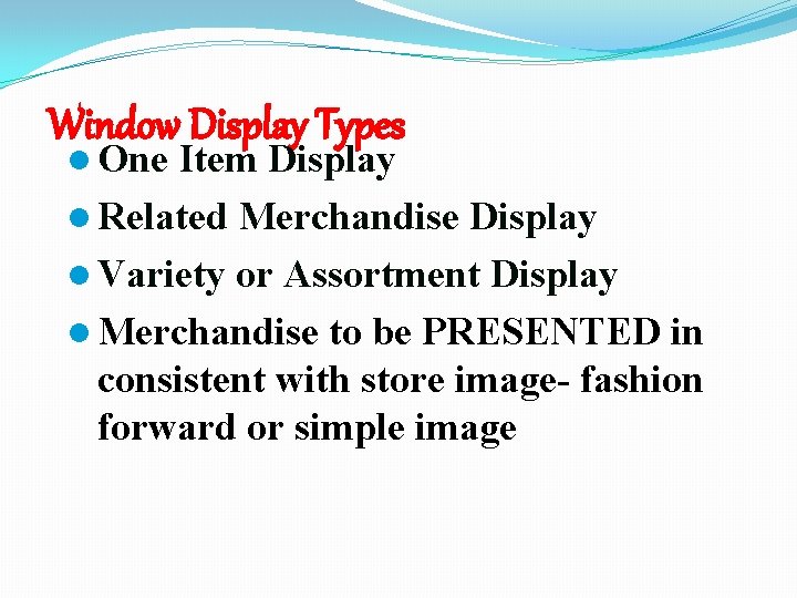 TYPES OF STORE LAYOUT S SUGANTHI M Sc