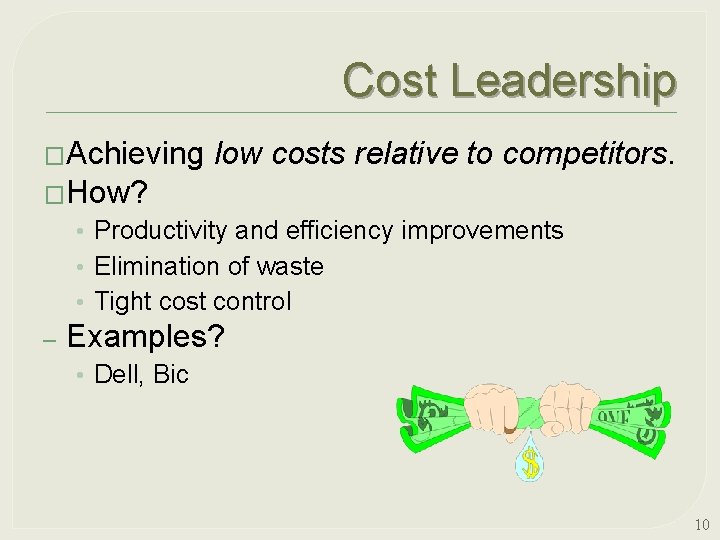 Strategy and the Balanced Scorecard Based on Chapter