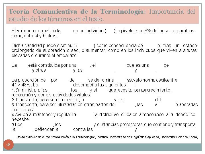 La terminologa como disciplina definicin funciones y aplicaciones
