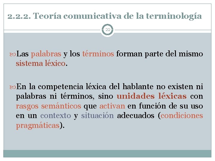 La terminologa como disciplina definicin funciones y aplicaciones