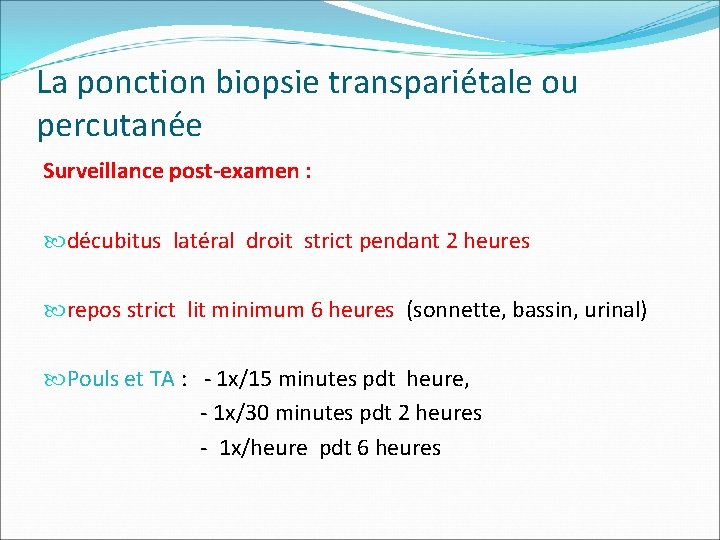La ponction biopsie hpatique PBH I Introduction II