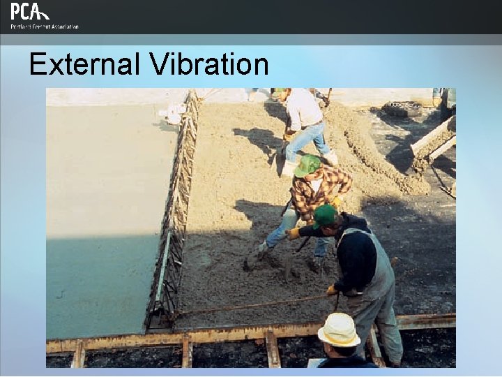 Placing and Finishing Concrete Design and Control of