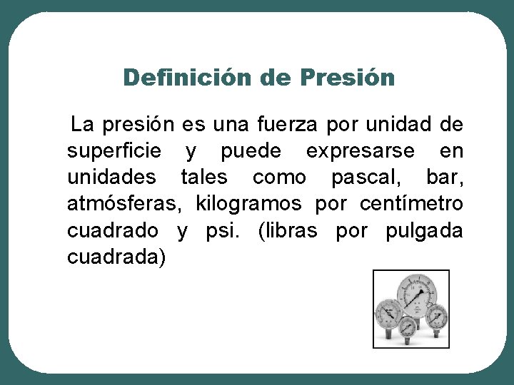 Medidores de Presin Elementos de medicin y control