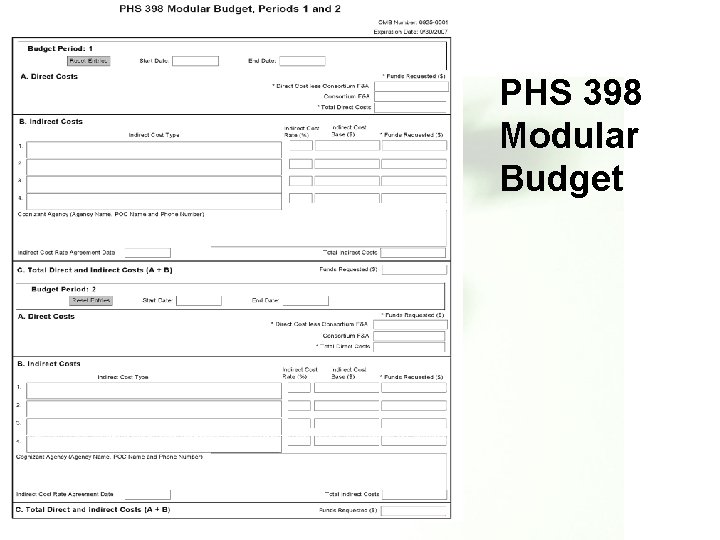 Budget Basics NIH Regional Seminar on Program Funding