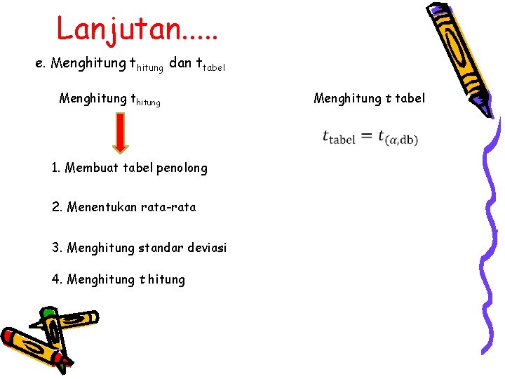 UJI t UNTUK SATU SAMPEL Oleh kelompok 2
